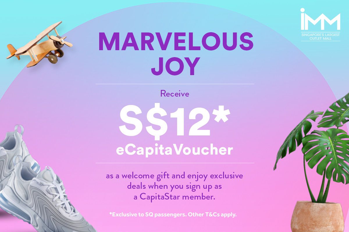 Receive $12 eCapitaVoucher With Member Perks When You Sign up As a ...